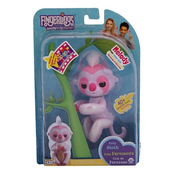 Wowwee | Toys | Wowwee Fingerlings Interactive Toy Melody Pink Glitter ...
